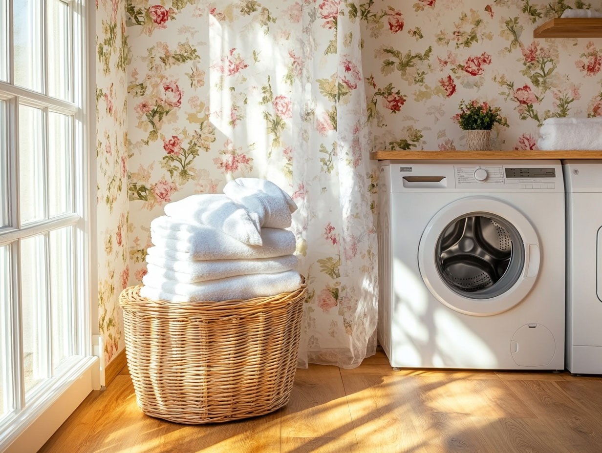 Who Says Laundry Can’t Be Chic? 15 Feminine Laundry Rooms That Feel ...