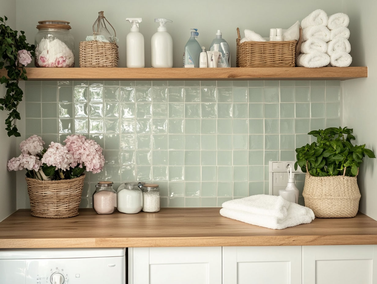 Who Says Laundry Can’t Be Chic? 15 Feminine Laundry Rooms That Feel ...