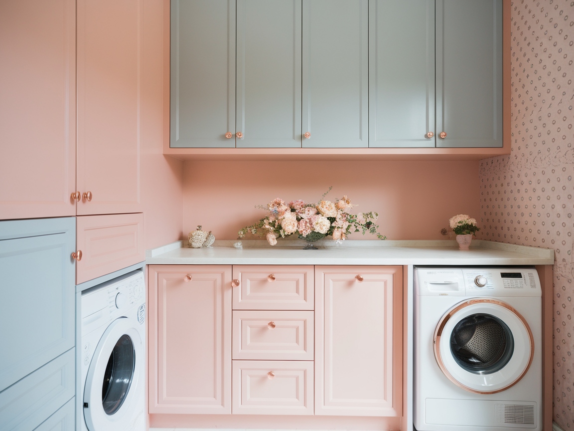 Who Says Laundry Can’t Be Chic? 15 Feminine Laundry Rooms That Feel ...