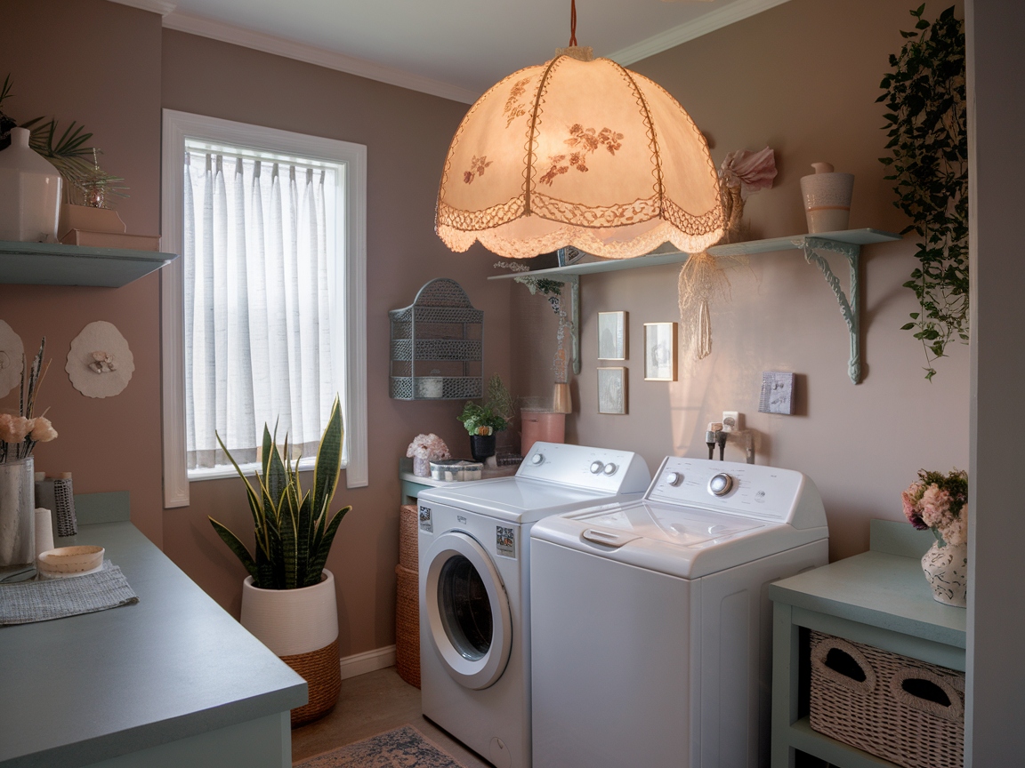 Who Says Laundry Can’t Be Chic? 15 Feminine Laundry Rooms That Feel ...