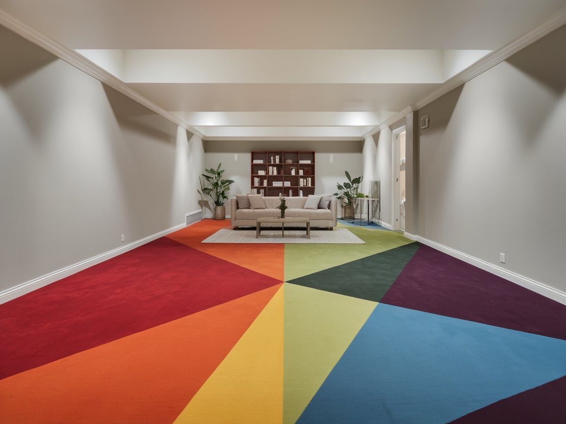 No More Cold Floors! 15 Carpet Ideas That Transform Your Basement ...