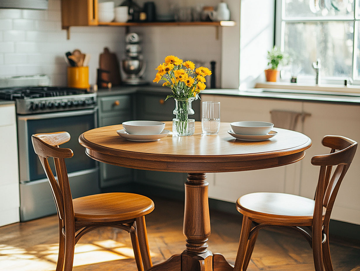 Small Kitchen? No Problem! 15 Space-Saving Kitchen Table Ideas – Home ...