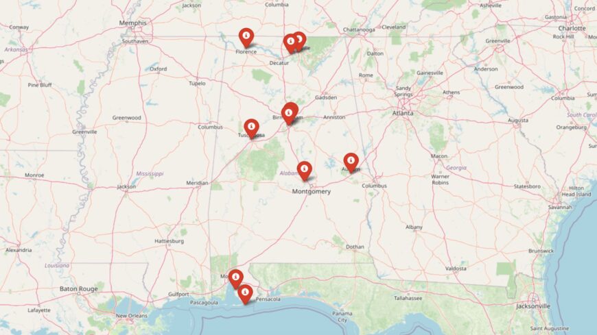 10 of the Most Secluded Towns in Alabama