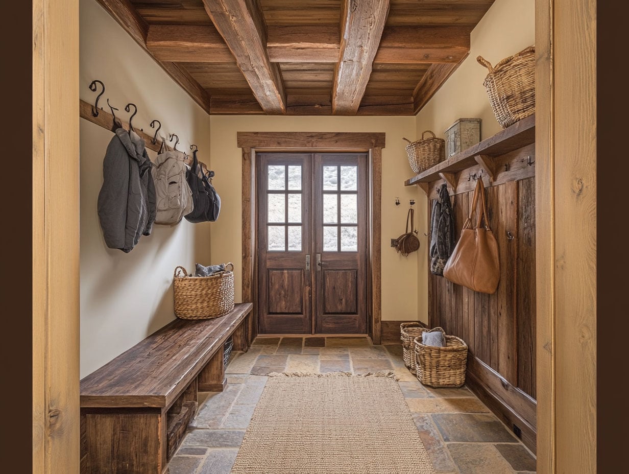 Rustic and Practical: 15 Western Mud Room Ideas for Every Home – Home ...