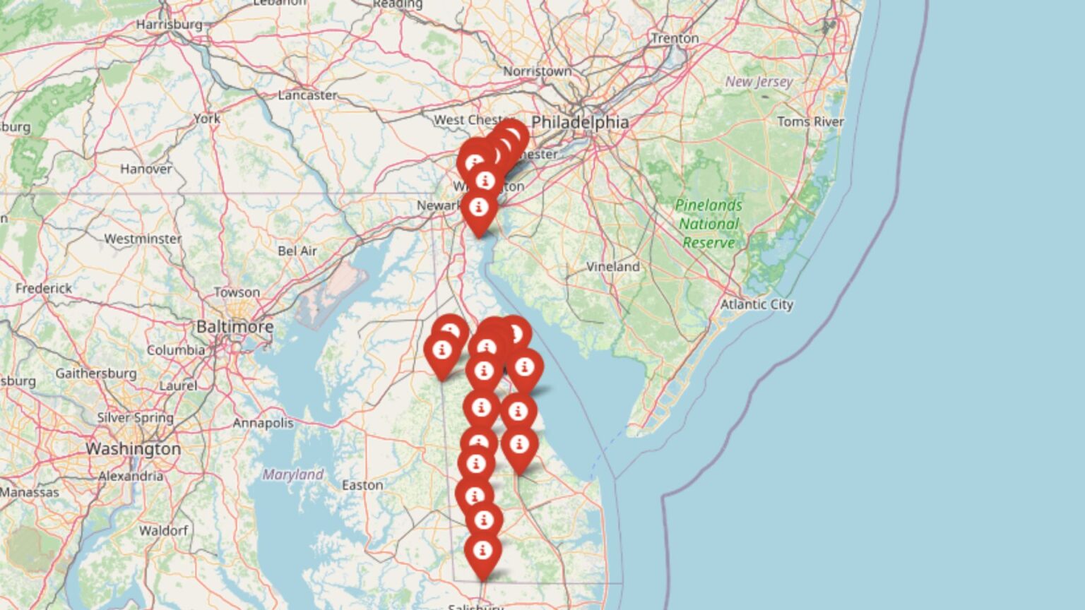 10 Secluded Towns on the Quiet Side of Delaware's Delmarva Peninsula