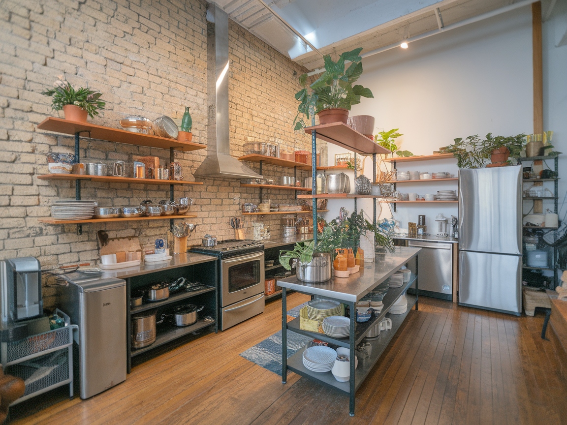 15 Stylish Loft Apartment Kitchens That Blend Function and Design ...