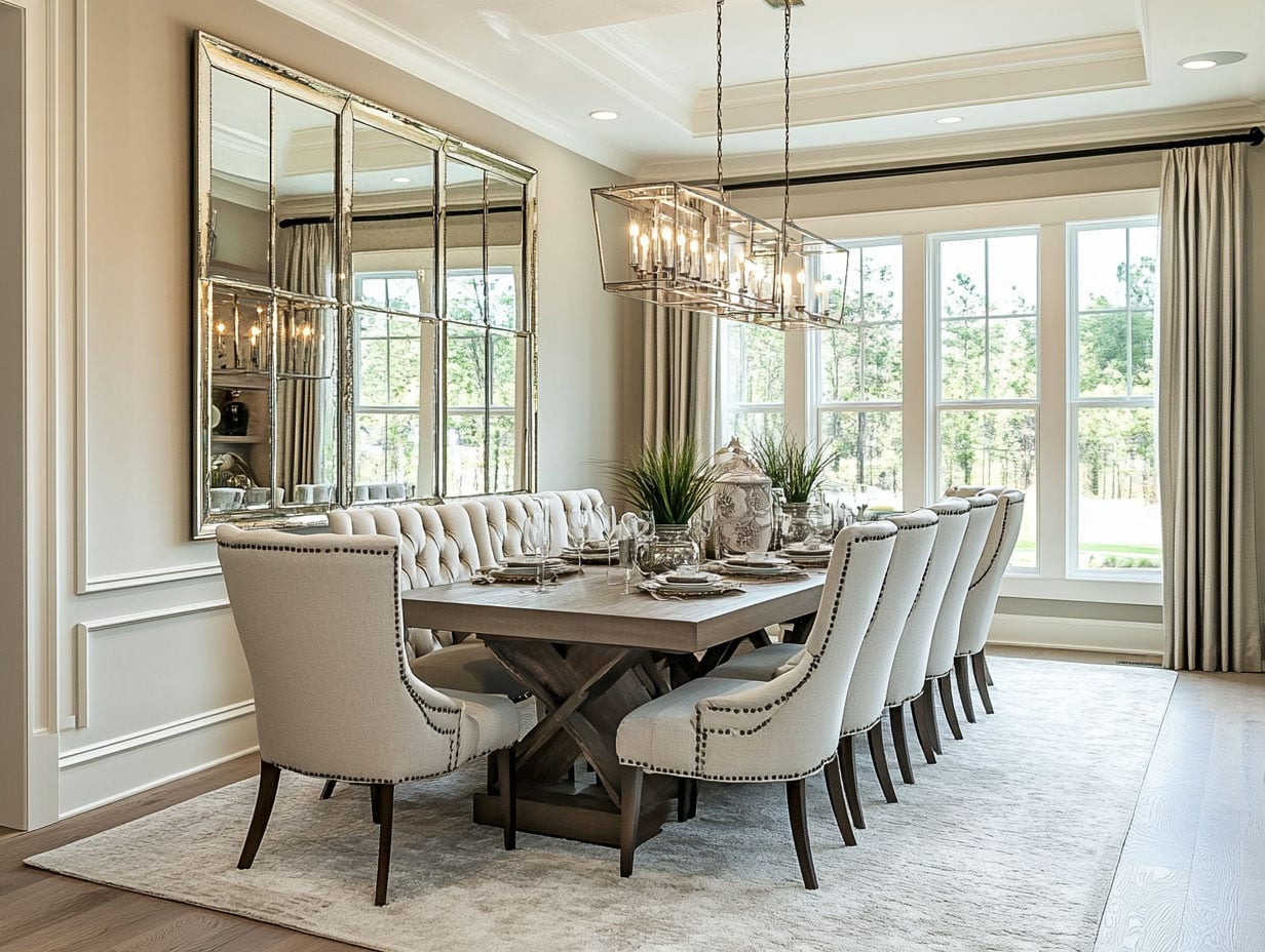 15 Large Family Dining Room Ideas for Comfortable and Stylish ...