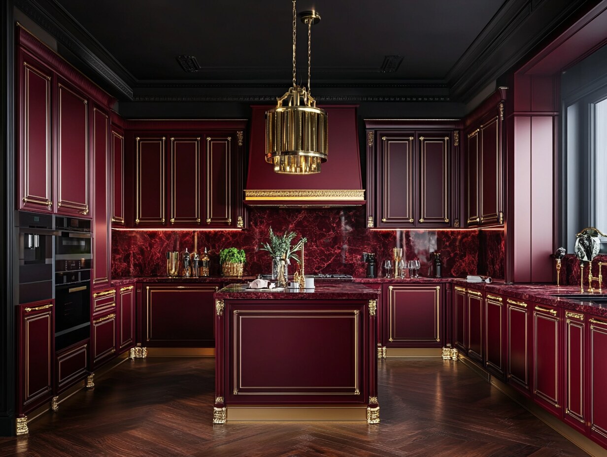 Red Hot Kitchens – 15 Ideas for Eye-Catching Red Cabinets – Home ...