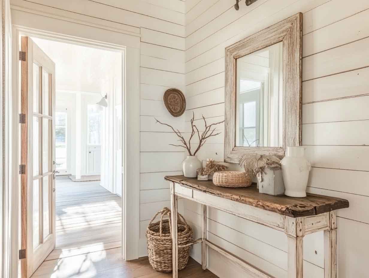 Create a Soft, Rustic Look with These 15 Whitewashed Wood Farmhouse ...
