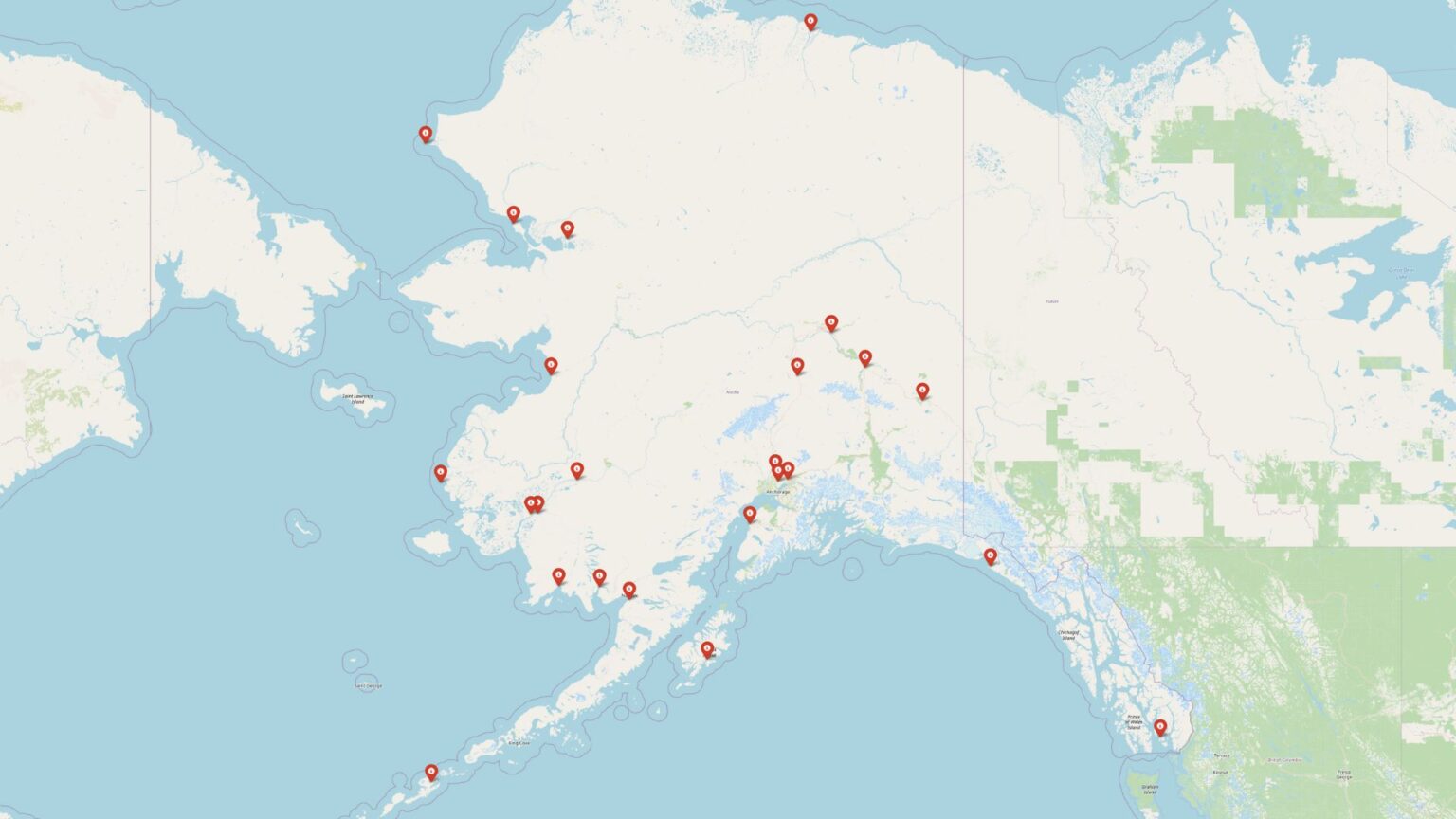 The Numbers Uncover the 25 Least Hip & Trendy Towns in Alaska ...