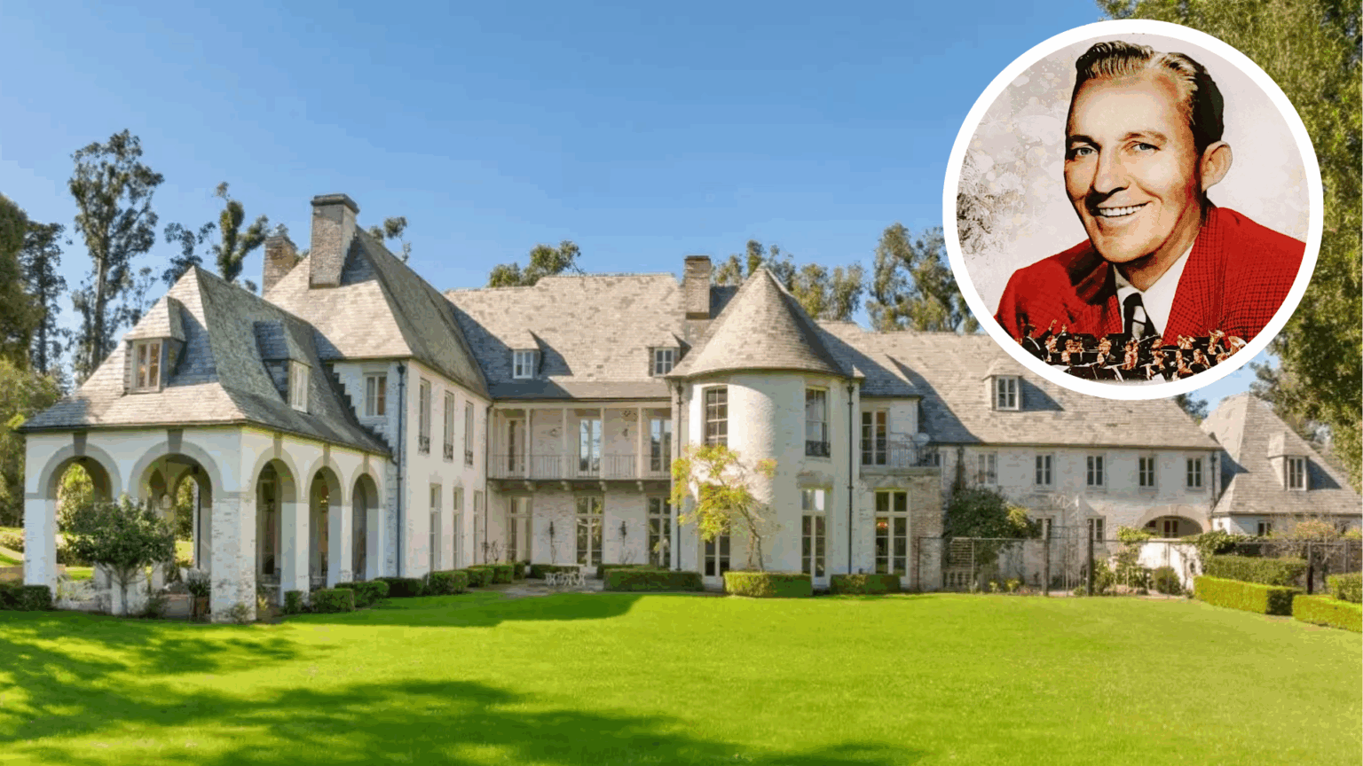 Step Inside Bing Crosby's Former Spectacular 18,535 Sq. Ft. Mansion in ...