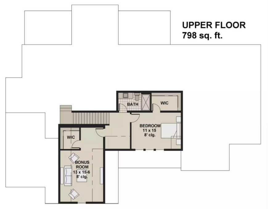 3-Bedroom Swindon Modern Farmhouse with Bonus Room and 3-Car Garage ...