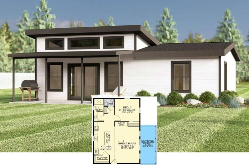 90 One-Bedroom House Plans and Floor Plans (Great Collection)