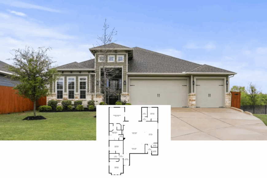 Explore This Barn-Inspired 4-Bedroom Home with Expansive Garage and ...