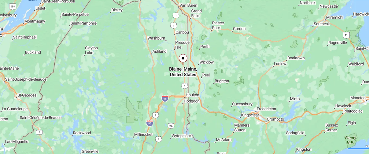 25 Secluded Towns Where the Border Blurs in Northeast Maine