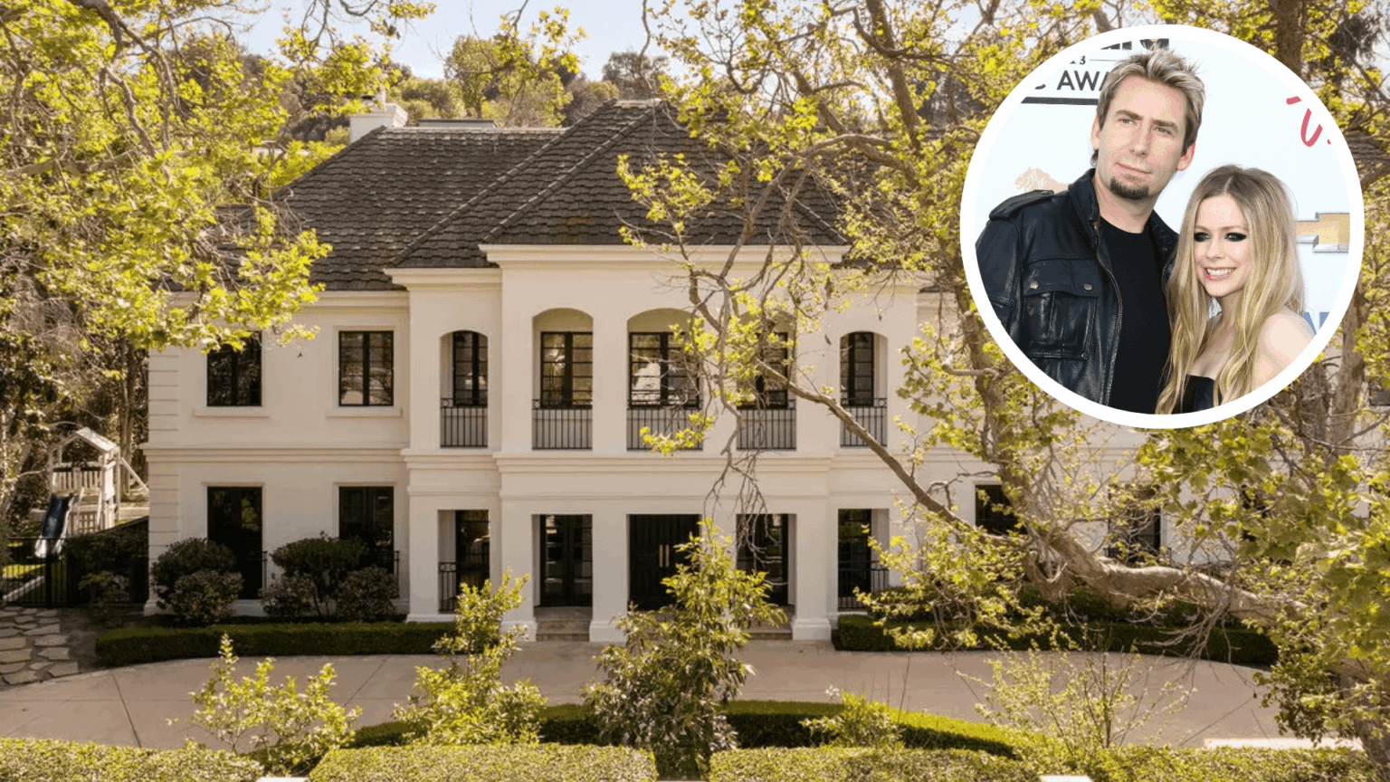 Tour Avril Lavigne and Chad Kroeger’s Former 10,200 Sq. Ft. Mansion in ...