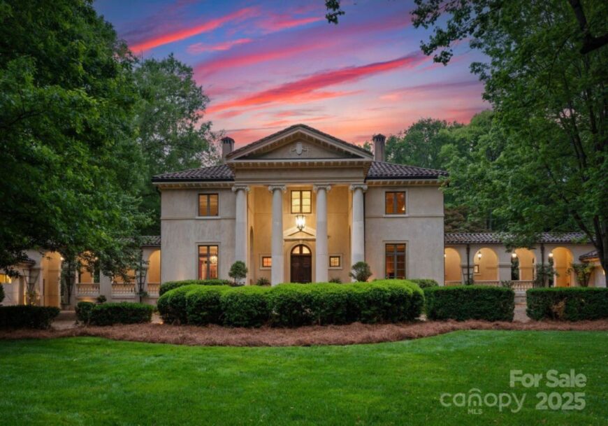 7,440 Sq. Ft. Mansion in Charlotte, NC ($4,150,000)