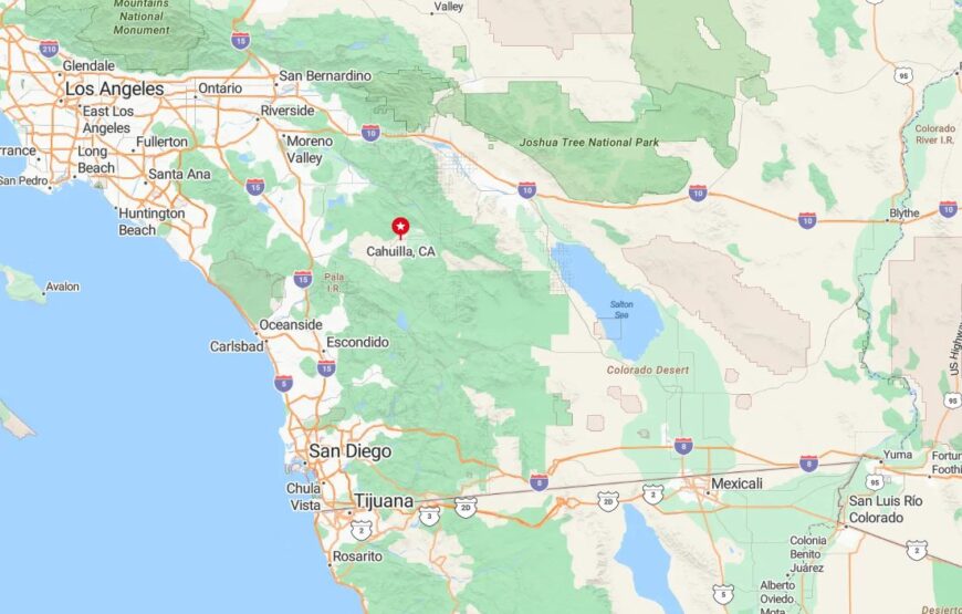 25 Secluded Towns Deep in the Desert Region of Southeast California ...