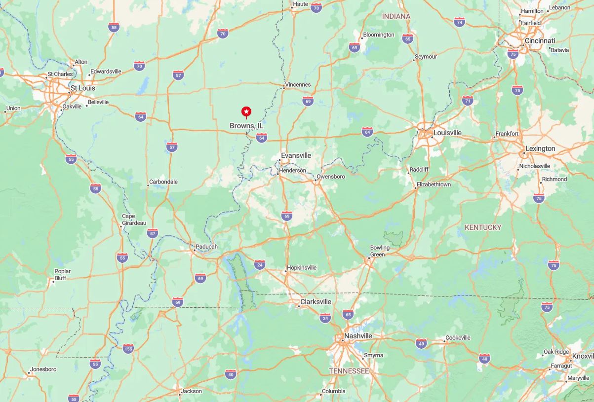 25 Secluded Towns Watching the Rivers Flow Through Southeast Illinois ...