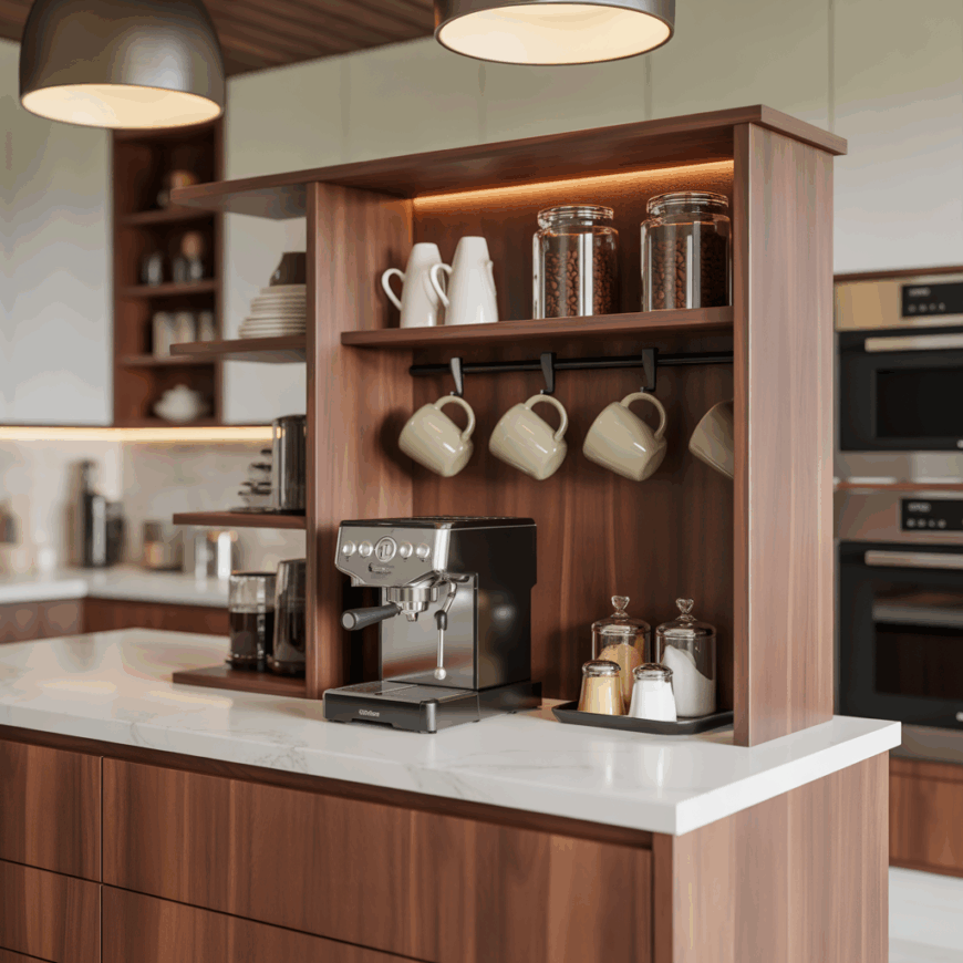 24 Cozy Coffee Station Nook Ideas Everyone Secretly Wants in Their Home ...