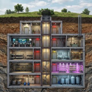 I Asked AI To Design 18 Different Bunker Designs for My Family to Live ...