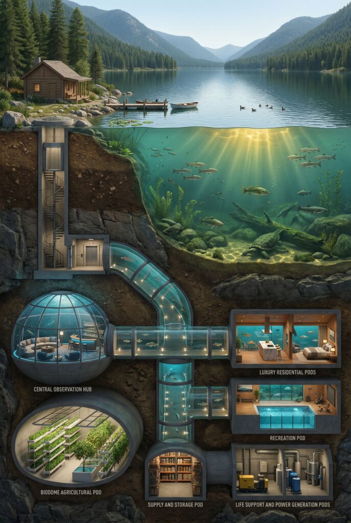 I Asked AI To Design 18 Different Bunker Designs for My Family to Live ...