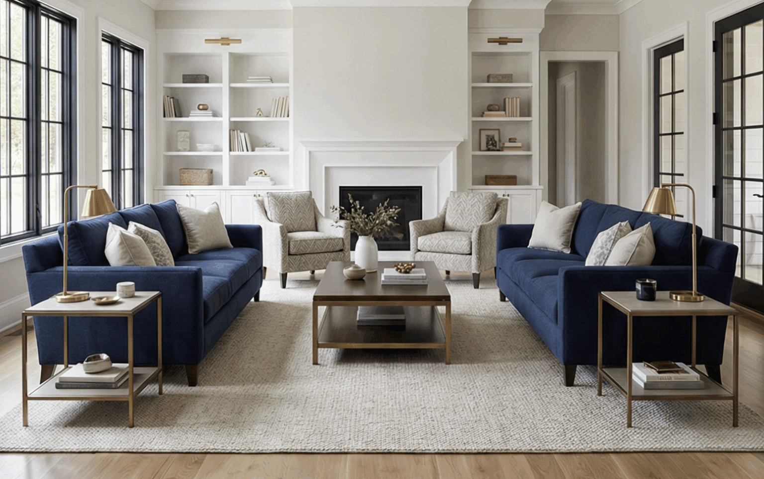 11 High End Transitional Living Room Designs and Layouts – Home ...