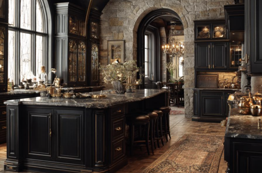 40 High-End Black Kitchens Poised to Define Luxury Living in 2026 ...