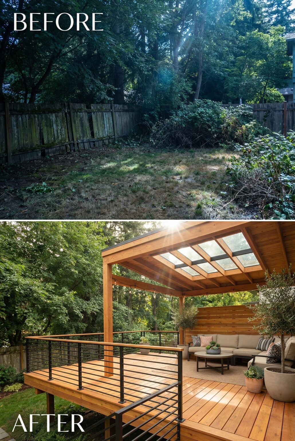 24 Backyard Deck Makeovers So Dramatic They Feel Like Entirely New ...