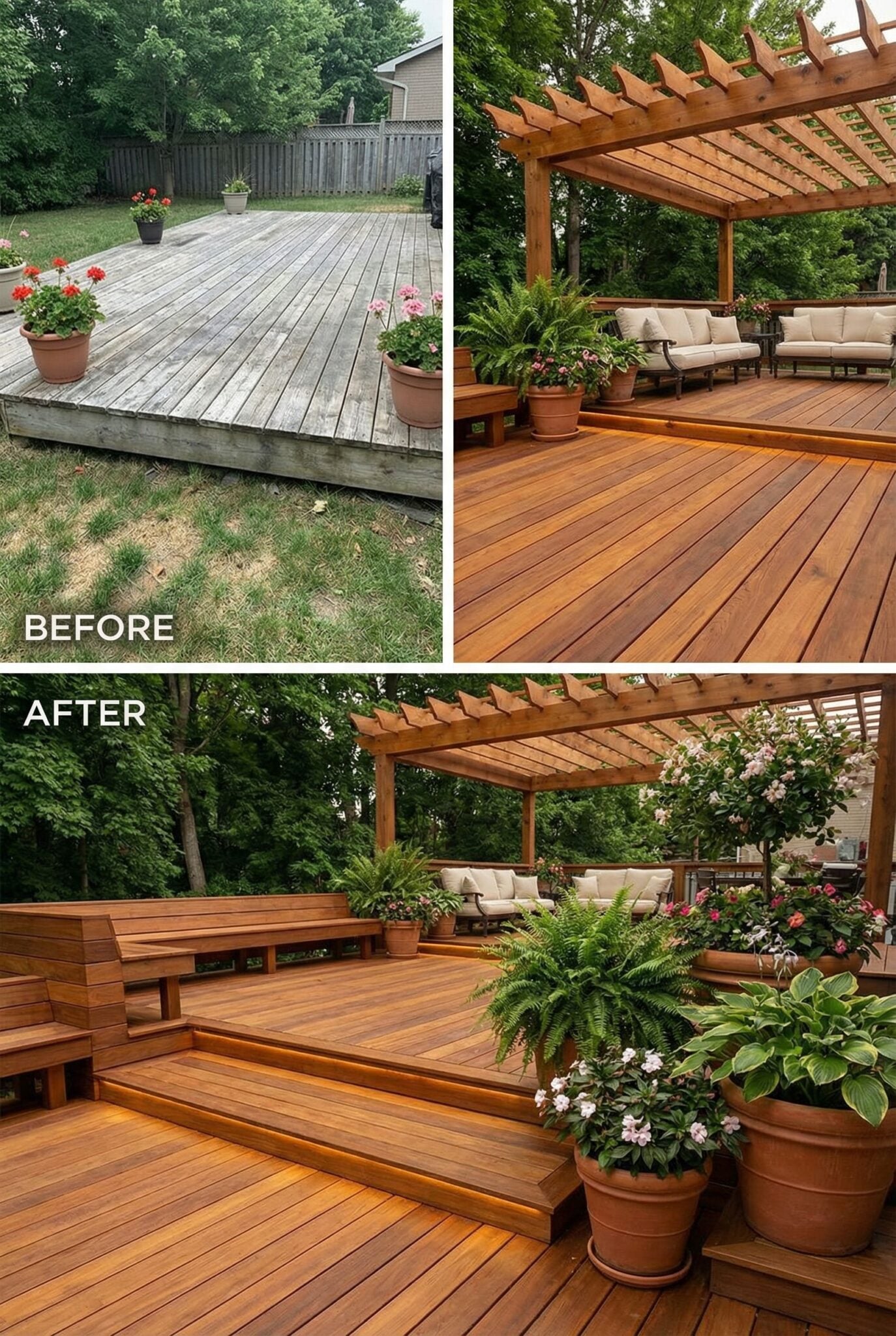 24 Backyard Deck Makeovers So Dramatic They Feel Like Entirely New ...