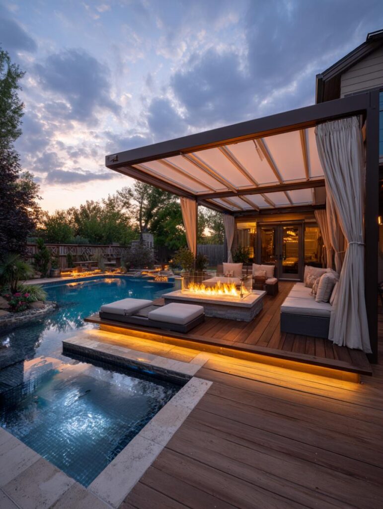 40 Luxurious $100K+ Custom Covered Deck Designs – Home Stratosphere
