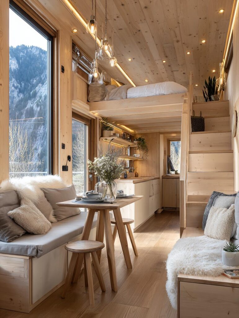 35 Genius European-Inspired Tiny Home Interior Designs for People Who ...