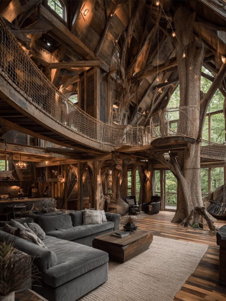 48 Luxury Tree House Interior Design Ideas That Will Change the Way You ...