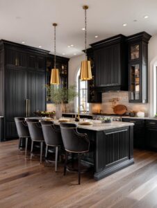 40 High-End Black Kitchens Poised to Define Luxury Living in 2026 ...