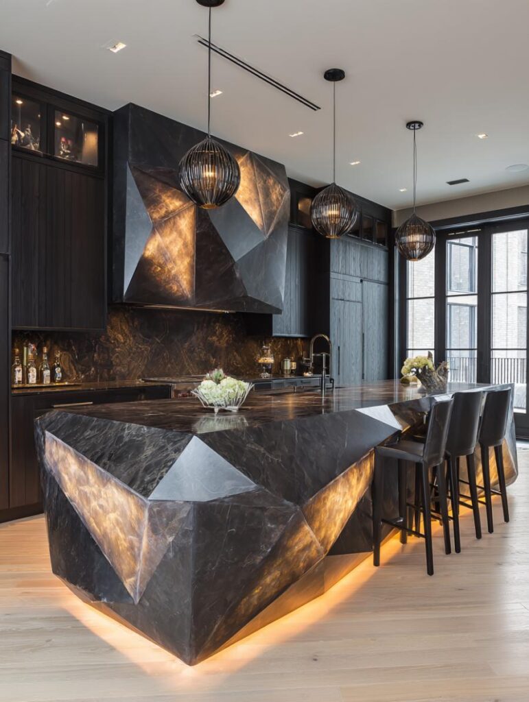 40 High-End Black Kitchens Poised to Define Luxury Living in 2026 ...