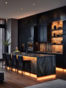 40 High-End Black Kitchens Poised to Define Luxury Living in 2026 ...