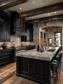 40 High-End Black Kitchens Poised to Define Luxury Living in 2026 ...