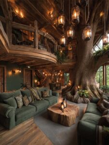 48 Luxury Tree House Interior Design Ideas That Will Change the Way You ...