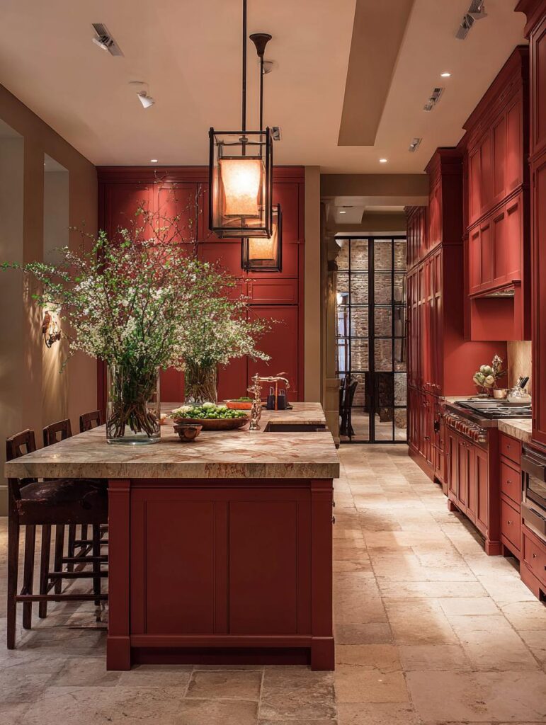 40 Red Kitchen Designs Quietly Trending for 2026 – Home Stratosphere