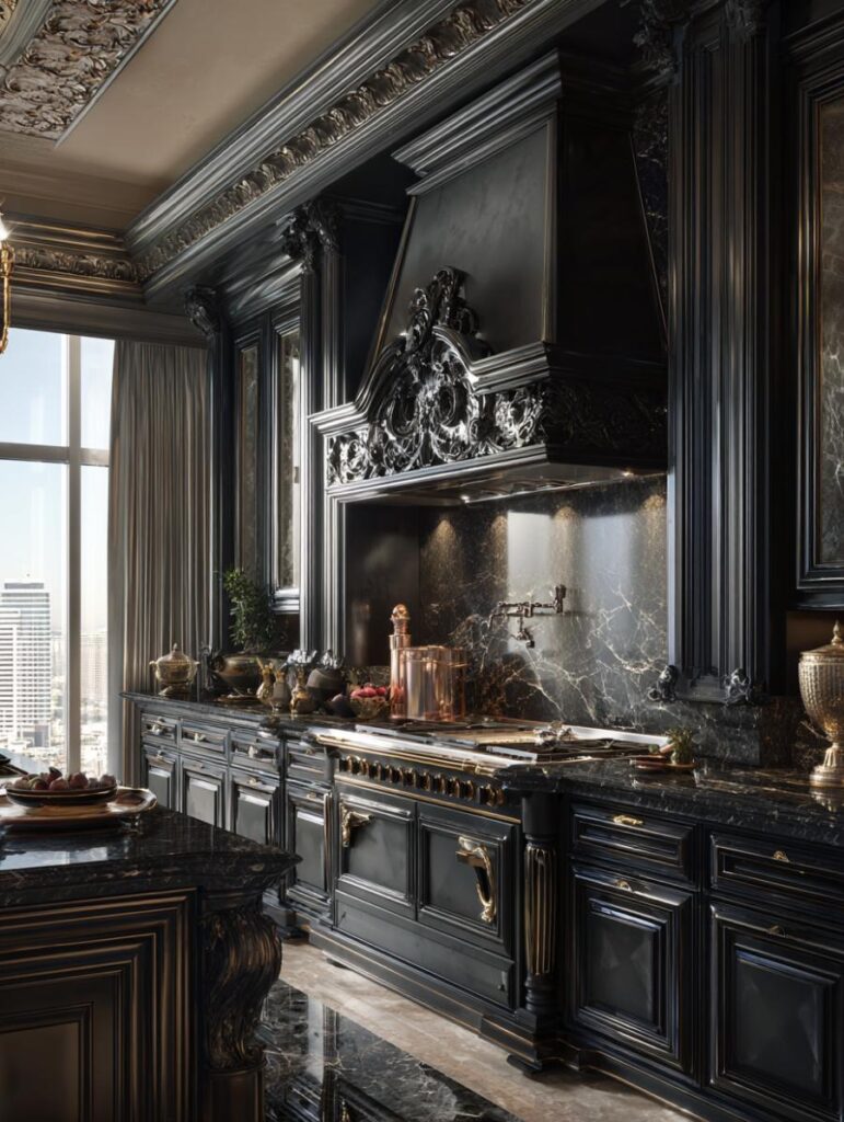 40 High-End Black Kitchens Poised to Define Luxury Living in 2026 ...