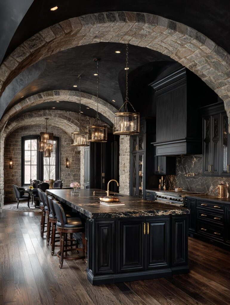 40 High-End Black Kitchens Poised to Define Luxury Living in 2026 ...