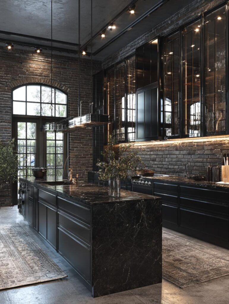 40 High-End Black Kitchens Poised to Define Luxury Living in 2026 ...
