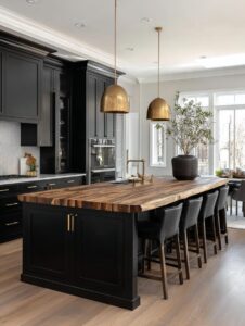 40 High-End Black Kitchens Poised to Define Luxury Living in 2026 ...