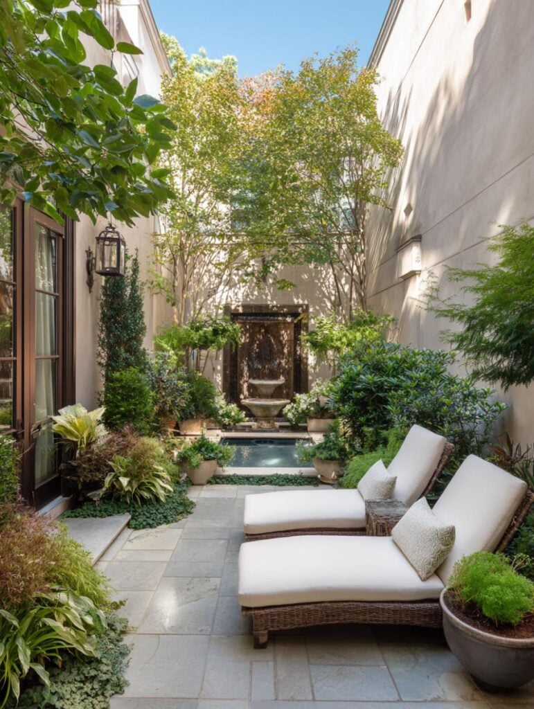 40 Serene Enclosed Luxury Courtyard Designs for Homeowners Who Love ...