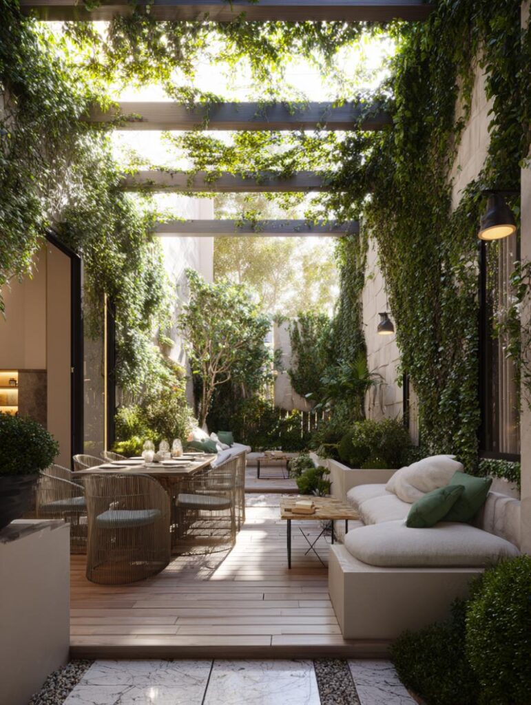 40 Serene Enclosed Luxury Courtyard Designs for Homeowners Who Love ...