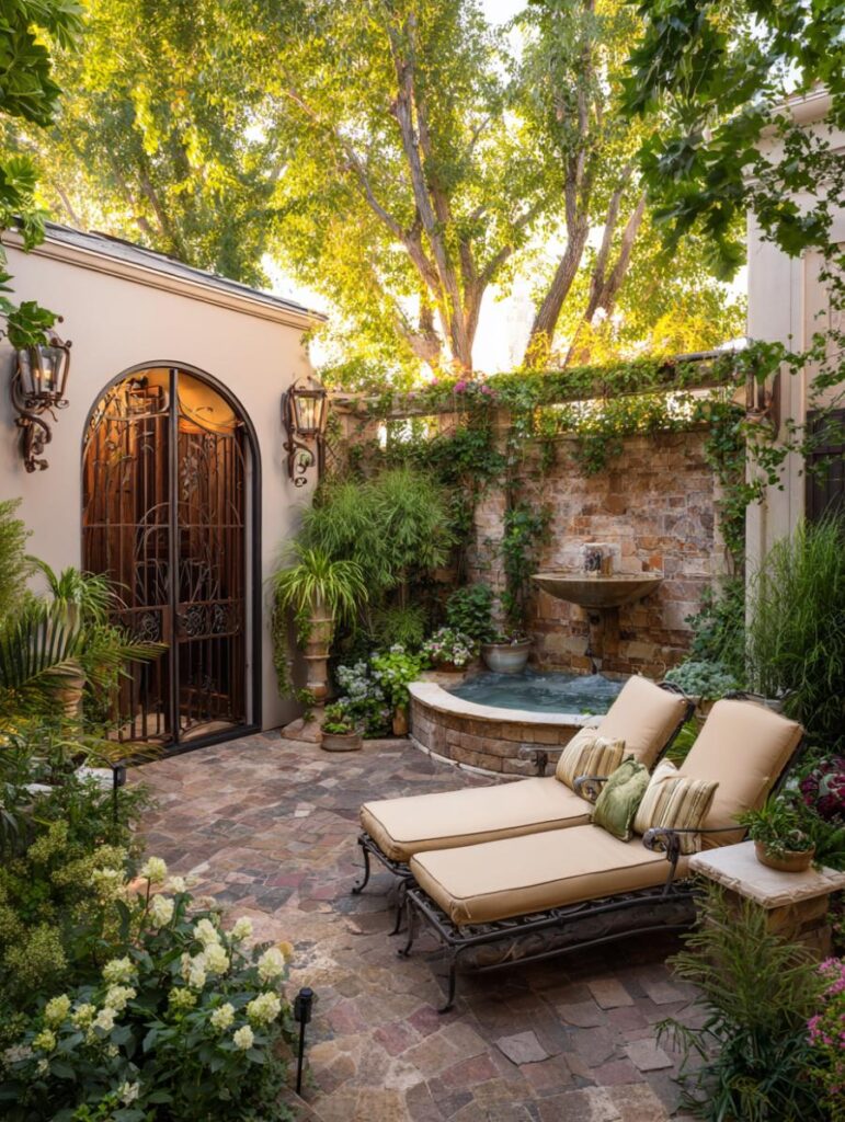 40 Serene Enclosed Luxury Courtyard Designs for Homeowners Who Love ...
