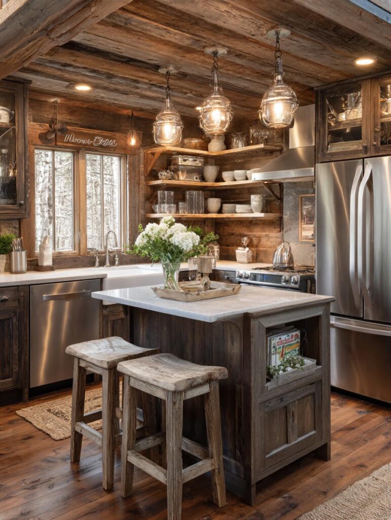 42 Genius Cozy Rustic Hygge Kitchens for Homeowners Who Secretly Hate ...