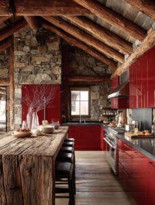 35 Top Trending Red Modern Farmhouse Kitchen Designs for 2026 – Home ...