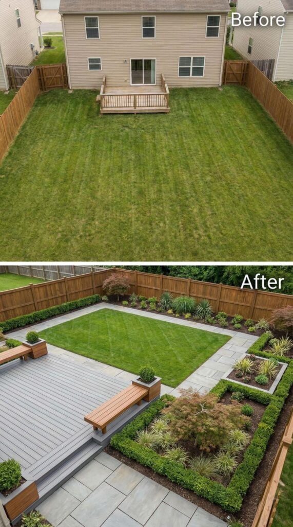 36 Genius Before & After Backyard Garden Makeovers – From Boring to ...