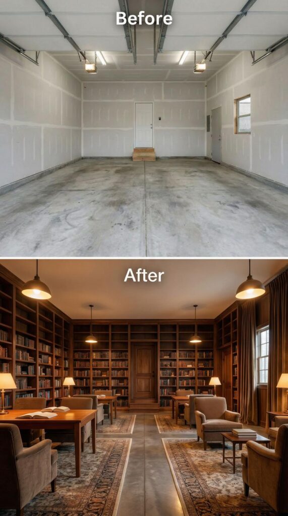 We Took a Plain Garage and Turned It Into 36 Completely Different ...